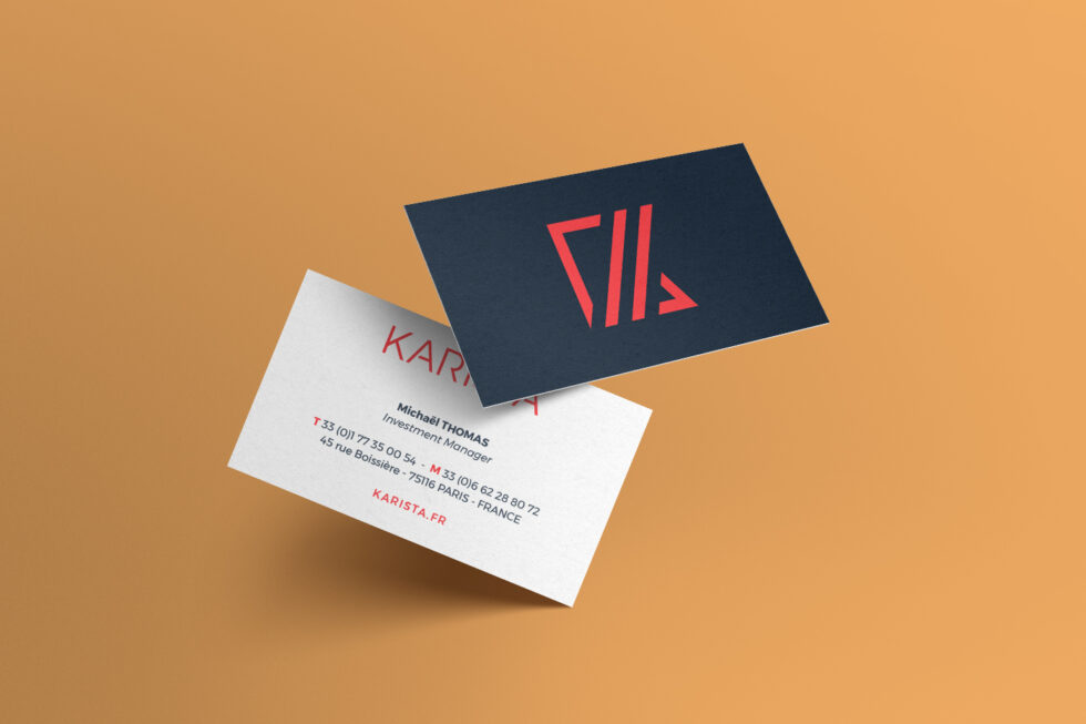 Branding & site web Karista, fond d’investissement à Paris